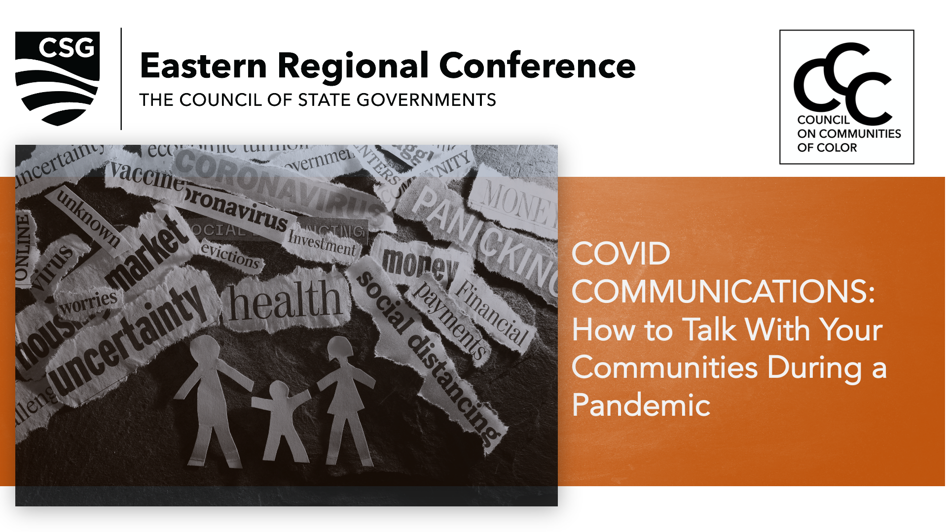 COVID Communications: How to talk with your communities during a ...