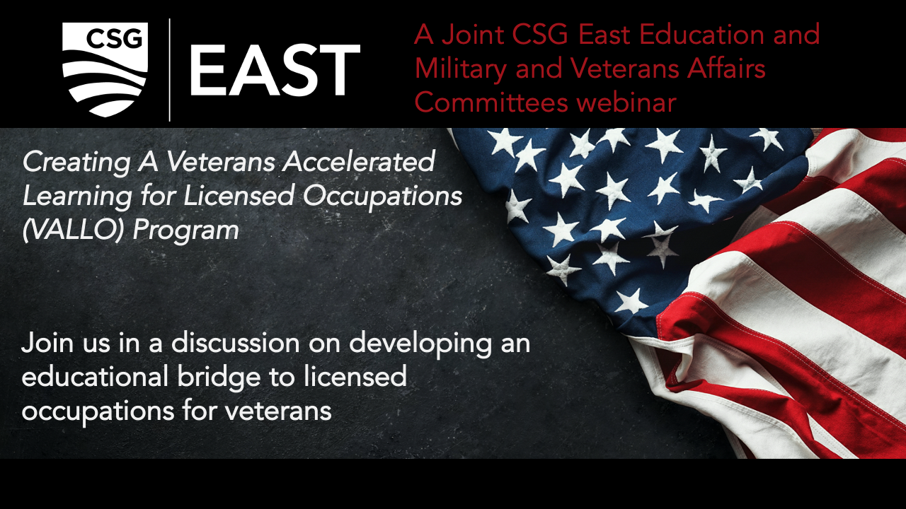 Creating a Veterans Accelerated Learning for Licensed Occupations ...